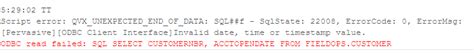 Oledb Read Failed Qlik Community 899789