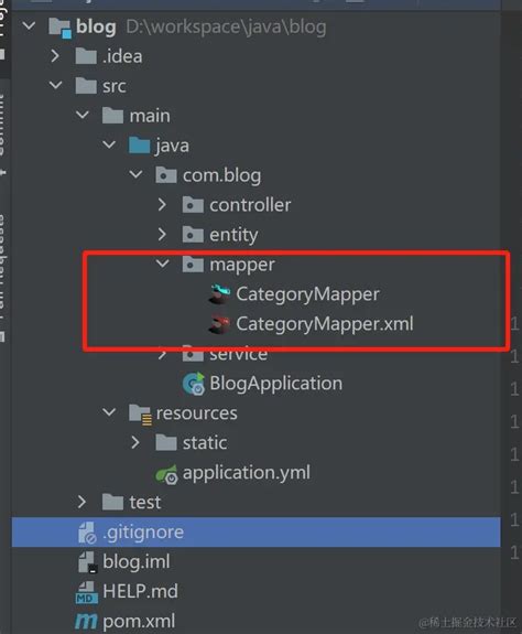 springboot项目整合mybatis时xxxmapper xml文件存放位置区别创建mapper接口： 我们一般在 掘金