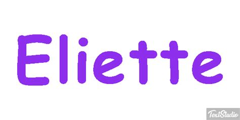 Éliette Nombre Diseños De Logotipos  Animados