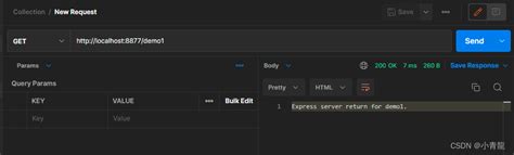 Express 实现 Get、post、put、delete 类型的接口express Get Csdn博客