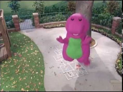 Barney Playing Hopscotch Hd 720p Youtube
