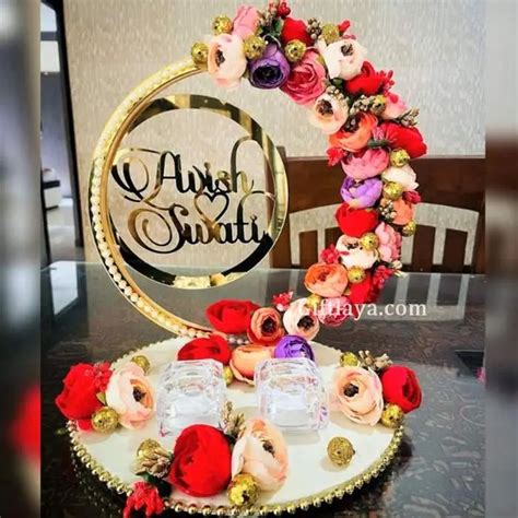 Engagement Ring Platter Tray Modern And Handmade