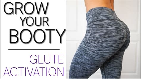 How To Grow Your Booty Faster W Glute Activation Instagram