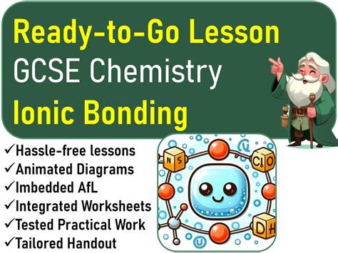Ionic Bonding Lesson Alchemist Emporium Teaching Resources