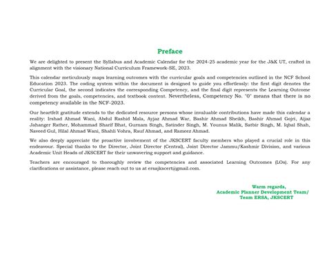 Jkbose Class 8th Syllabus 2025 Pdf Jammu And Kashmir Board Syllabus