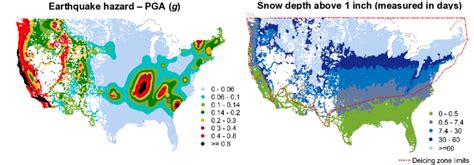 Maps Of Interpolated Values Regarding Snow Depth Kriging Download Scientific Diagram