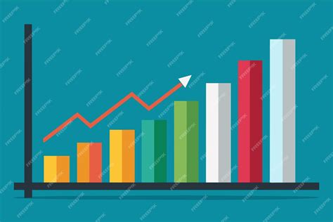 A Bar Chart With A Line Graph And A Line Graph An Infographic