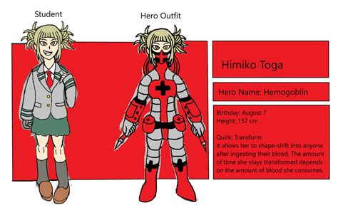 If Toga Himiko Became A Hero By Dragonx500 On Deviantart