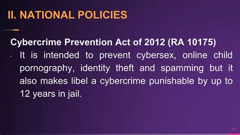 Ict Policies Ict Safety Issues And Uses Of Ict In Teaching And Learning Pptx