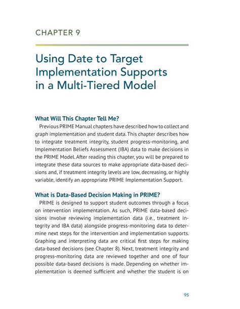 Pdf Using Date To Target Implementation Supports In A Multi · Using Date To Target