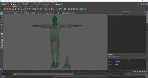 Light Skin Black Workers Rigged Collection For Maya 3d Model 229 Ma Free3d