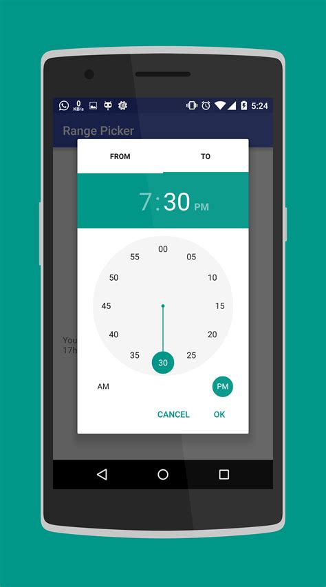 Materialdaterangepicker A Material Date Range Codekk Androidopen Source Website