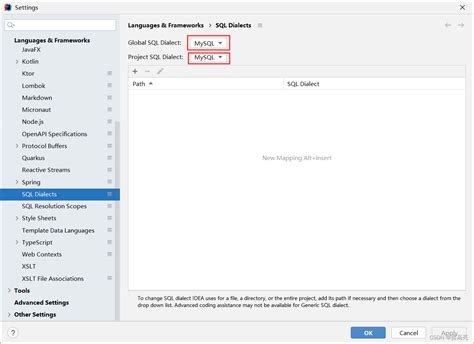 解决idea在xxxmapper xml写sql语句没有提示的问题 idea mapper文件sql提示 csdn博客