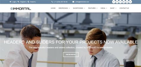 Beautiful Bootstrap Header Templates OnAirCode