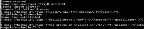 Multithreading Java Socket Not Sending Data When On Terminal Stack