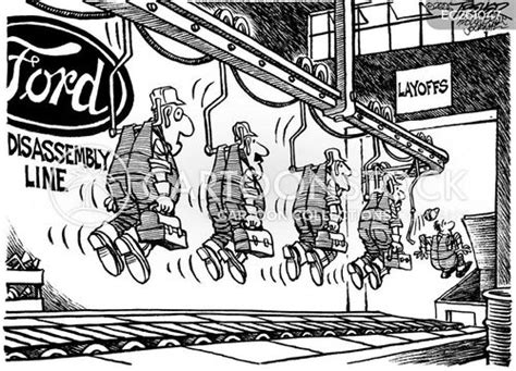 Factory Assembly Line Cartoon