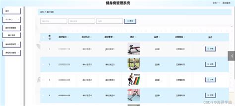 附源码 Javassm健身房管理系统（程序lw Csdn博客