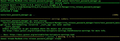 GitHub Vinavinak PasswordManager