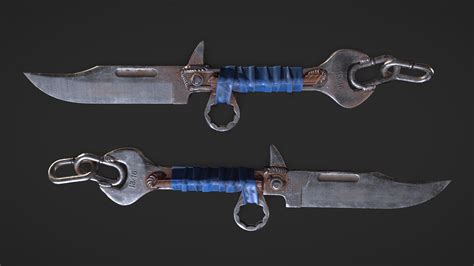 Tutorial Post Apocalyptic Knife Game Asset — Polycount