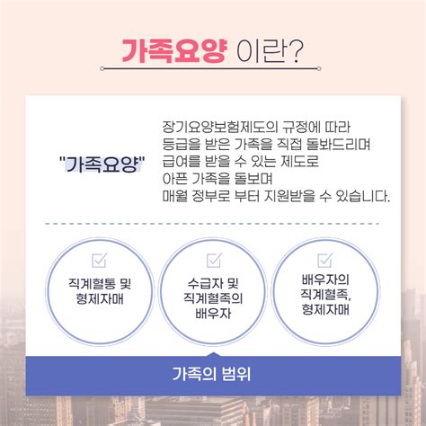 가족요양에 대해 알아봅시다 두손누리 방문요양센터 ㅣ 두손누리 이야기