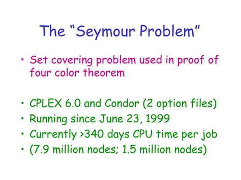 ppt fatcop a mixed integer program solver powerpoint presentation