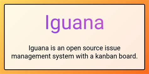 iguana project details
