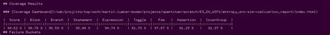 [entropy src] coverage items to pass v2 threshold · issue 16063