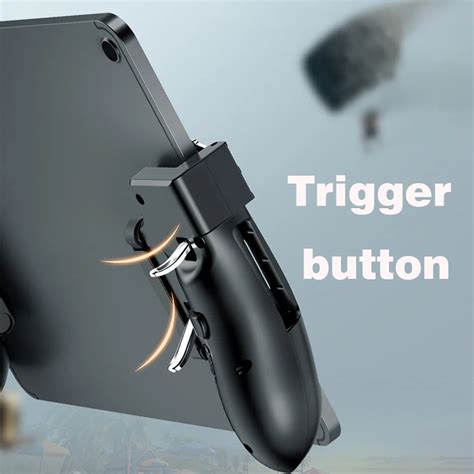 태블릿 컴퓨터 컨트롤러 여섯 손가락 플릭 모바일 트리거 게임 핸들 치킨 먹기 유물 태블릿 브래킷 Aliexpress