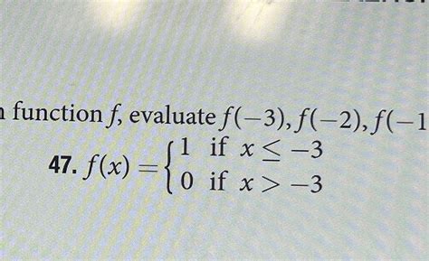 solved function f ﻿evaluate