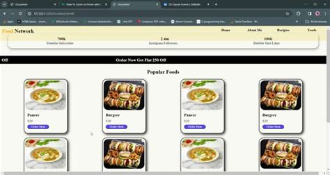 Gaurav Kumar On Linkedin My First Project A Responsive Restaurant