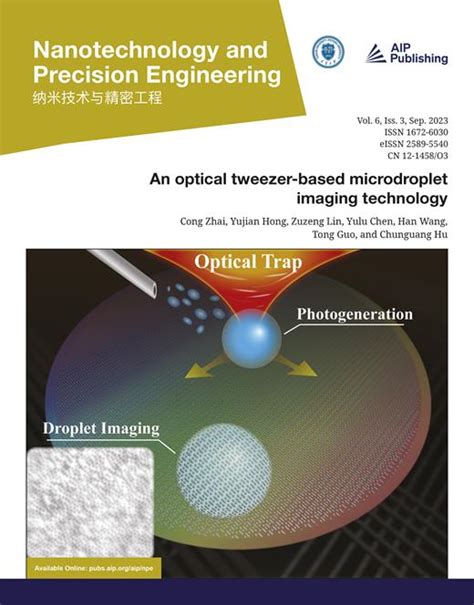 Volume 6 Issue 3 Nanotechnology And Precision Engineering Npe Aip Publishing