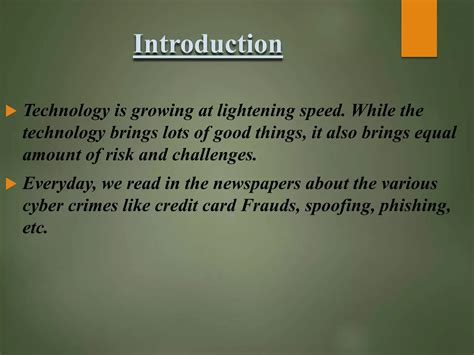 Introduction To Cyber Crime And Law Pptx