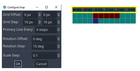 Configure Ruler Rgodot