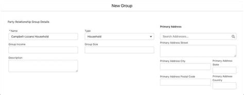 manage households salesforce trailhead