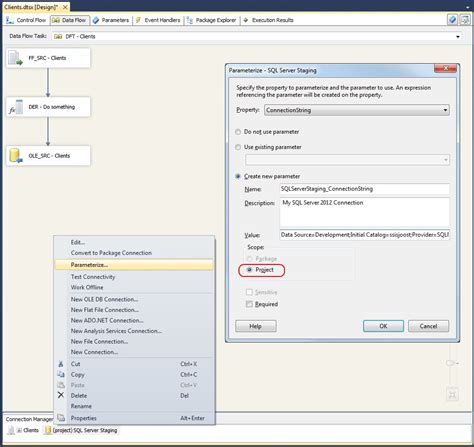 Microsoft Sql Server Integration Services Multiple Configurations In Ssdt