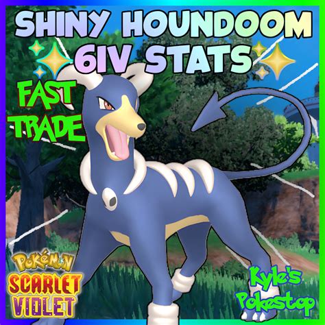 Shiny Houndour Scarlet