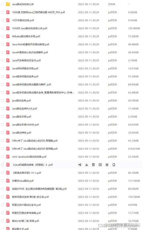 突发！某大牛不小心把珍藏多年的java面试题库泄露了！共1 14g！ csdn博客