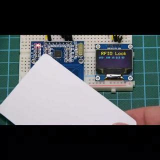 RFID Mifare RC522 Card Reader Writer Module 13 56MHz 522 MF522 UART