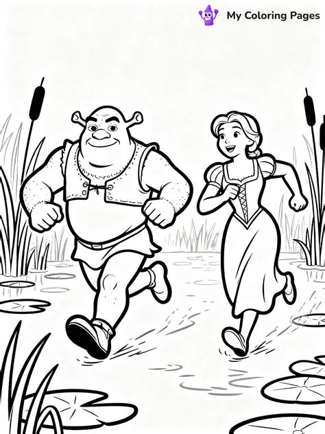 43 Shrek Coloring Pages Free Pdf Printables