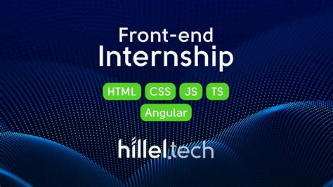 Відкриття Front End Internship Стаття з блогу It школи Hillel