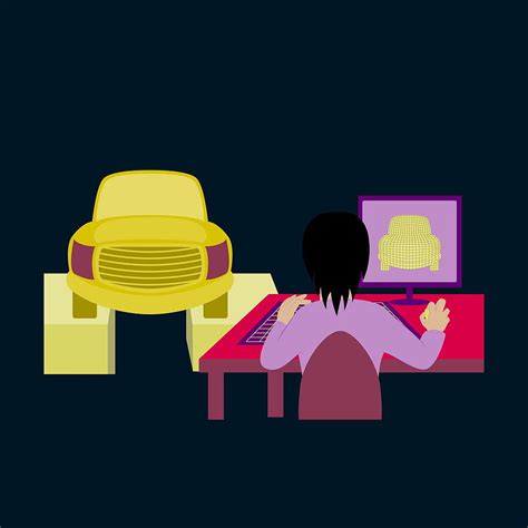 자동차 서비스 컴퓨터 진단 벡터 Ai Eps Uidownload