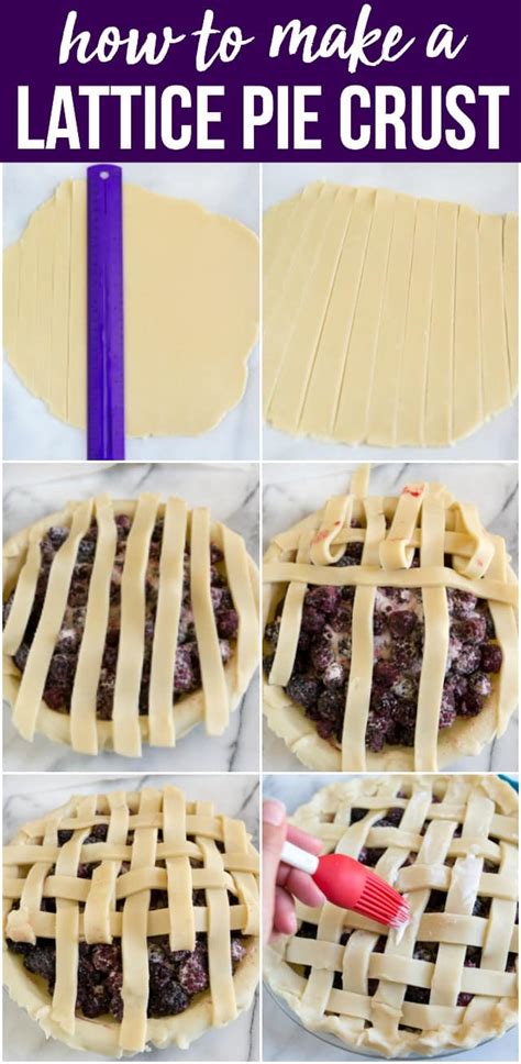 How To Make A Lattice Pie Crust Crazy For Crust