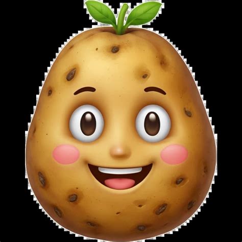 Happy Potato Emoji Ai Emoji Generator
