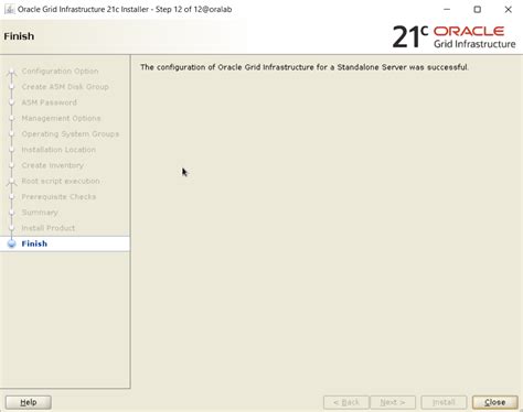 Cài đặt Oracle Grid Infrastructure 21c Standalone Trên Linux 7
