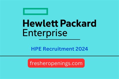 Hpe Summer Internship 2024 Hiring Freshers Salary Up To 44 Lpa