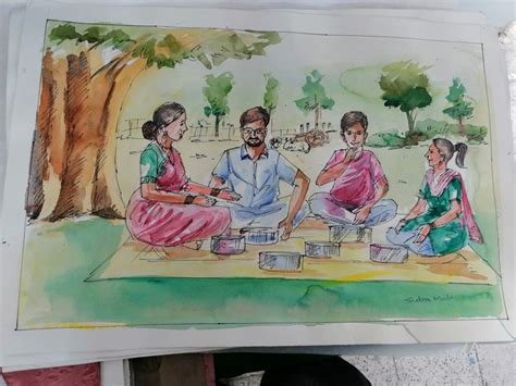 स्मरण चित्र Memory Drawing For Elementary And Intermidiate Exam Artofit