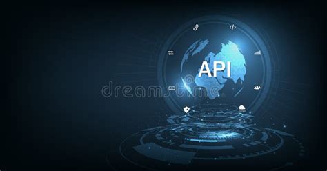 Application Programming Interface Api Stock Vector Illustration Of