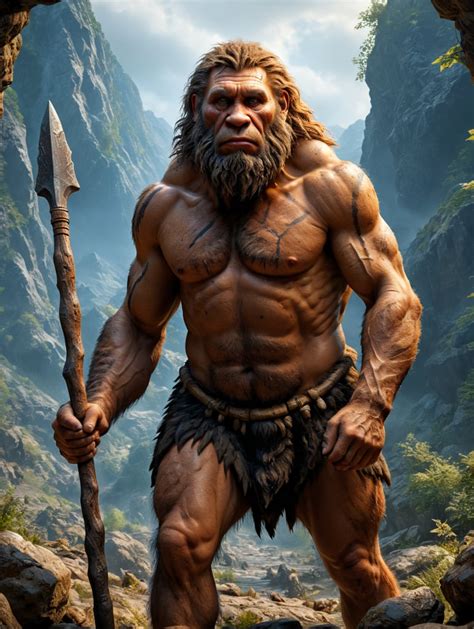 Premium Free Ai Images Neanderthal