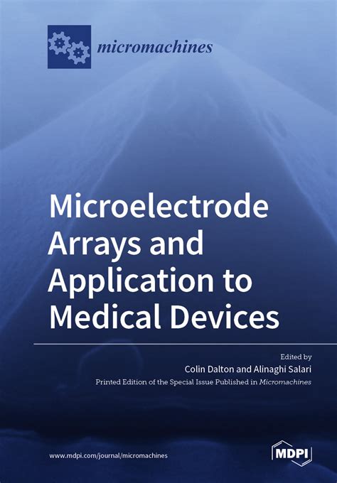 Microelectrode Arrays And Application To Medical Devices Mdpi Books Microelectrode Arrays And Application To Medical Devices Mdpi Books