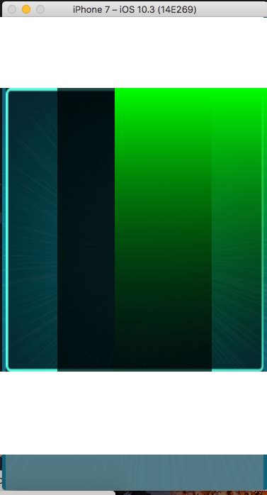 Swift Gradient Layer неправильно добавляется на View в Ios Stack